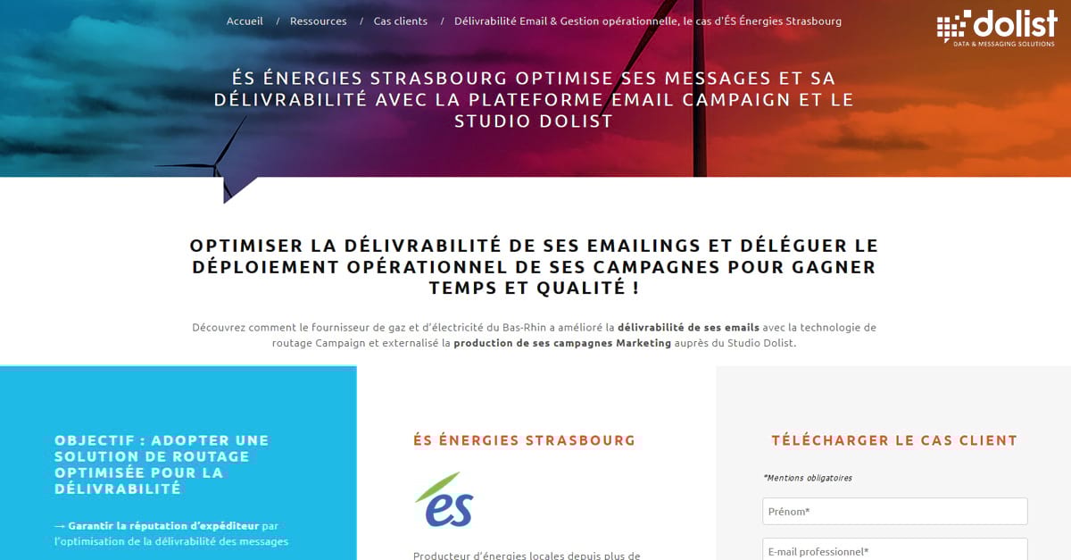 Gestion Email Externalisée : Cas ÉS Énergies Strasbourg Gestion Email Externalisée : Cas ÉS Énergies Strasbourg